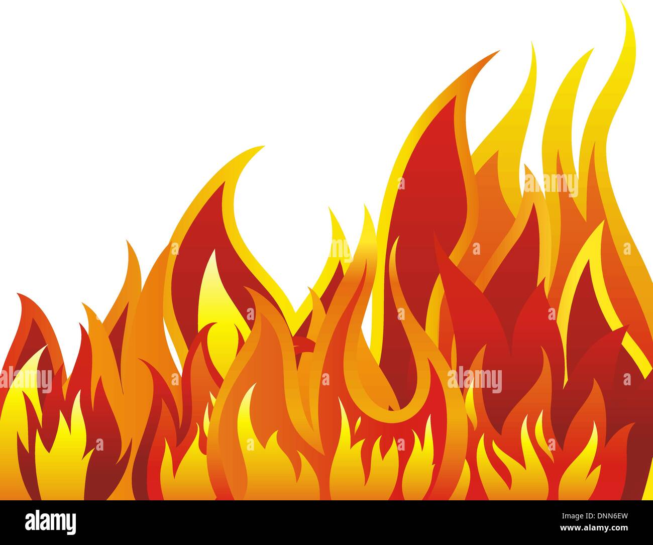 Inferno fire vector background for design use Stock Vector Image & Art ...