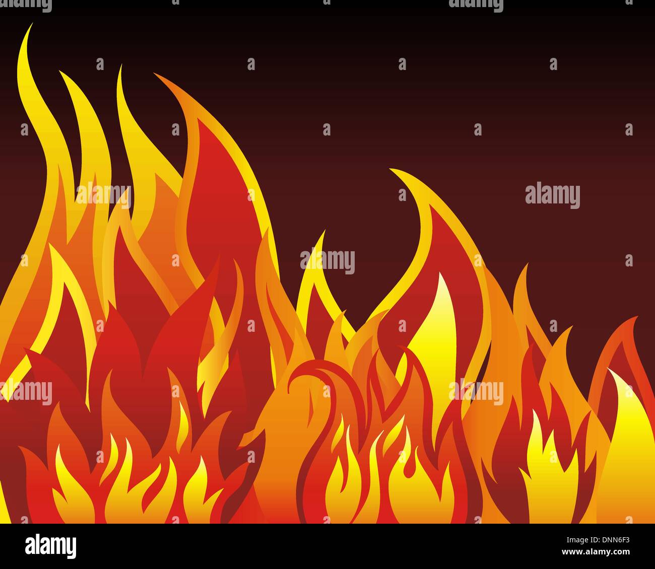 Inferno fire vector background for design use Stock Vector Image & Art ...