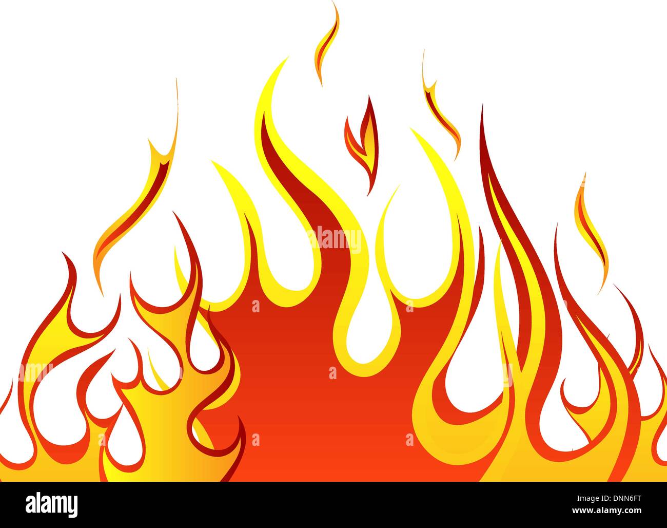 Inferno fire vector background for design use Stock Vector Image & Art ...