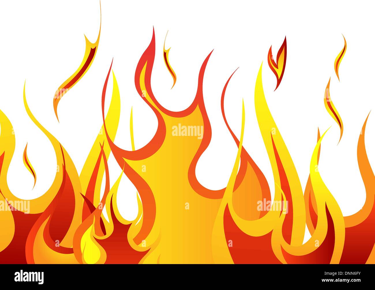 Inferno fire vector background for design use Stock Vector Image & Art ...