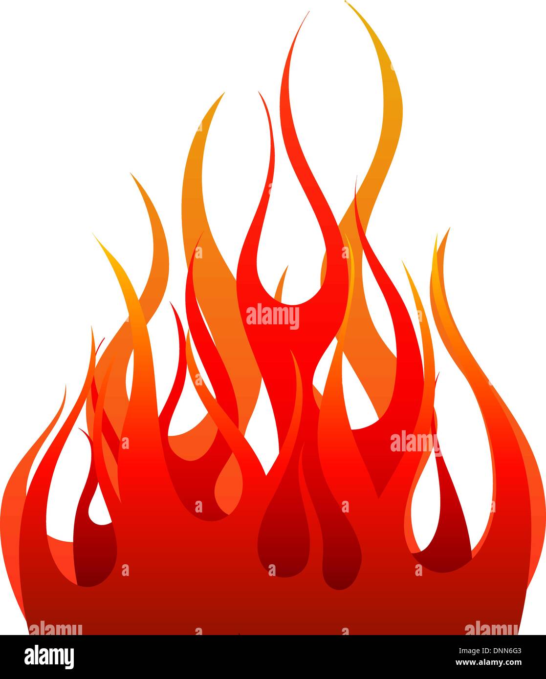 Inferno fire vector background for design use Stock Vector Image & Art ...