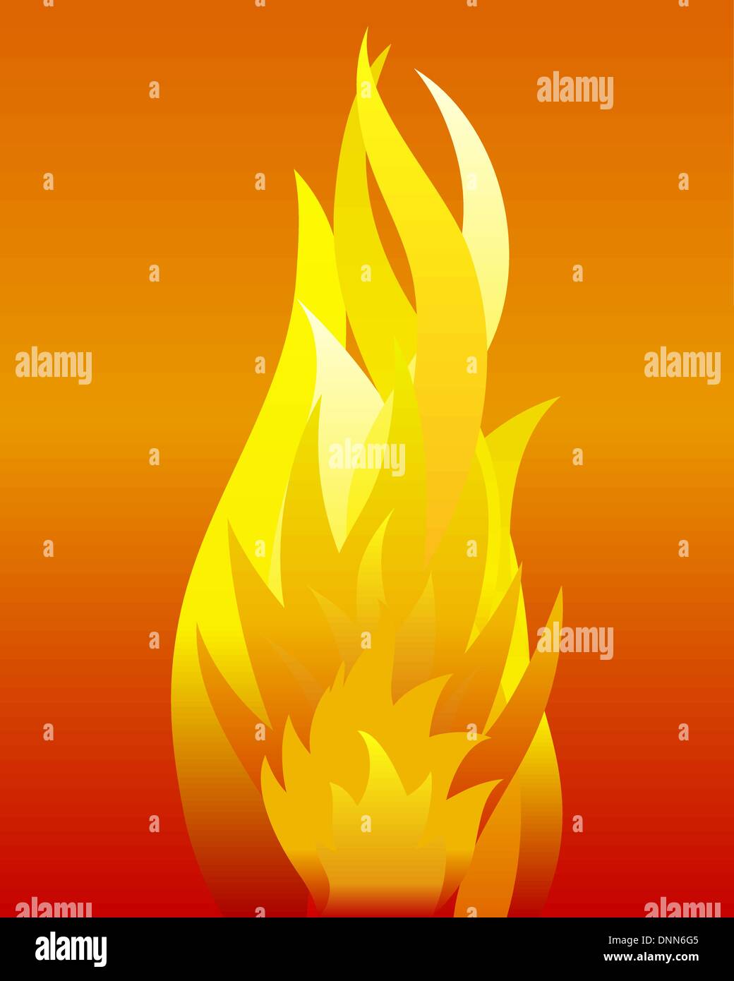 Inferno fire vector background for design use Stock Vector Image & Art ...