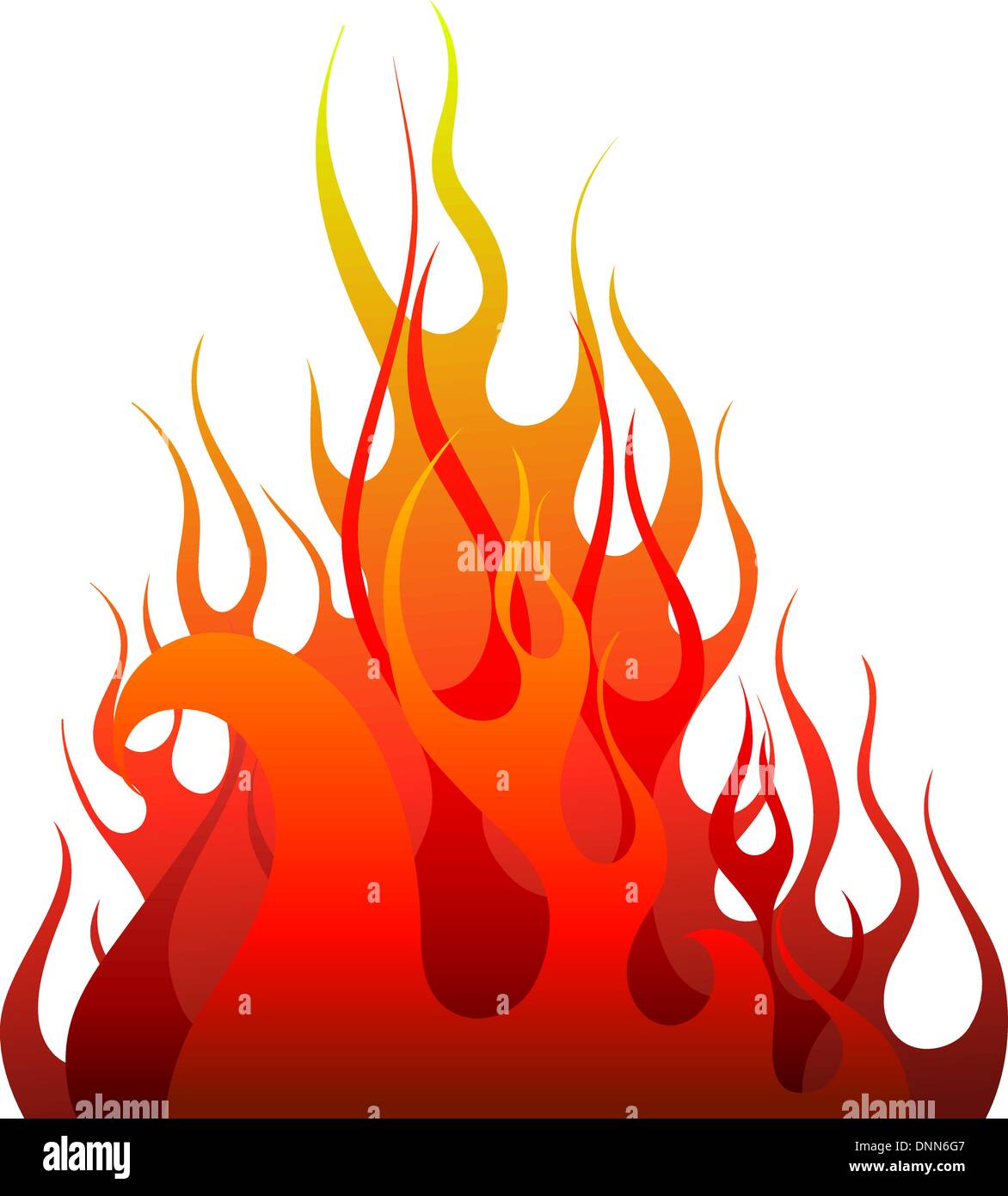 Inferno fire vector background for design use Stock Vector Image & Art ...
