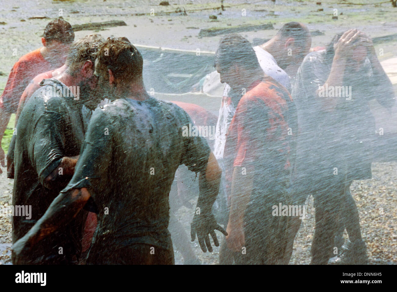 Muddy soccer players hi-res stock photography and images - Alamy