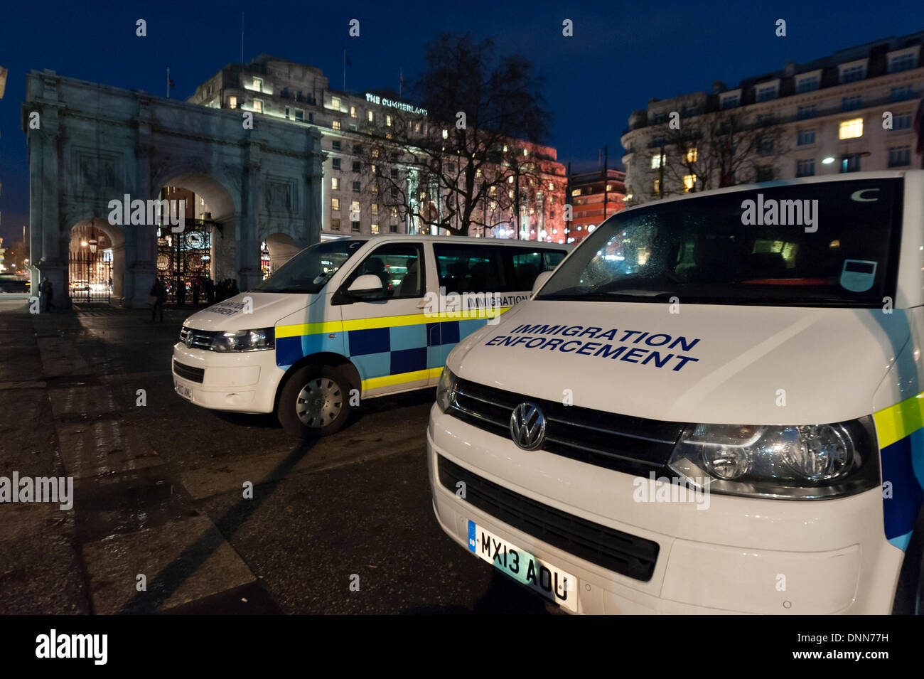Immigration enforcement officers uk hi-res stock photography and images ...