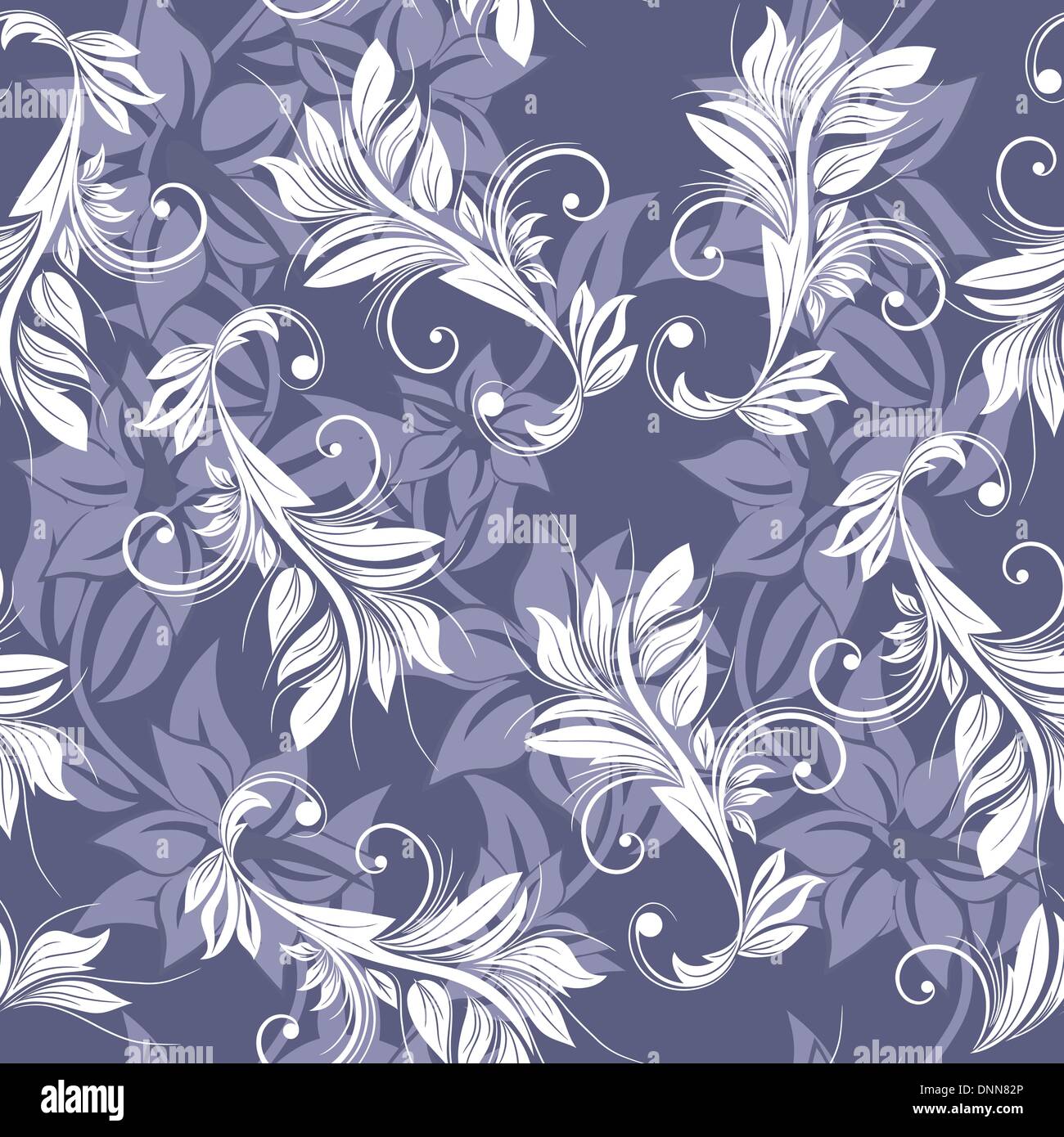 Floral seamless background for yours design use. For easy making ...