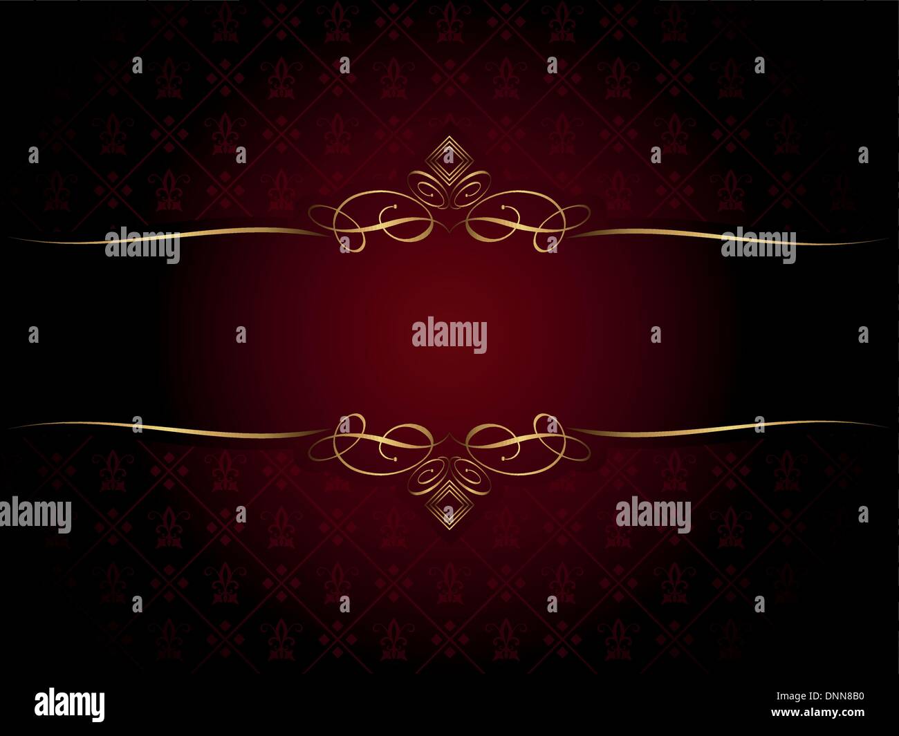 Decorative gold border Stock Vector Image & Art - Alamy