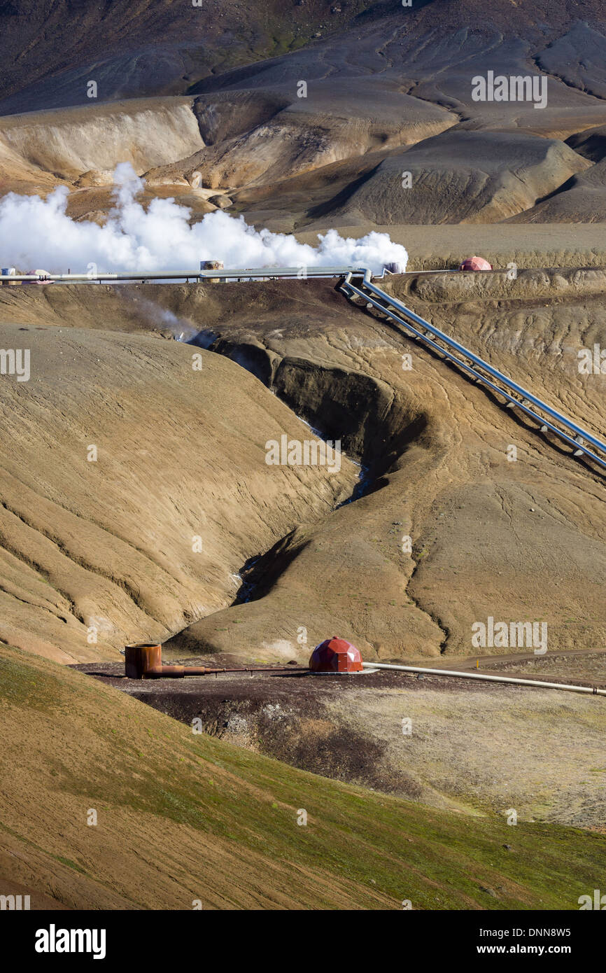 The Krafla Power Station is a 60 MW geothermal power station located ...