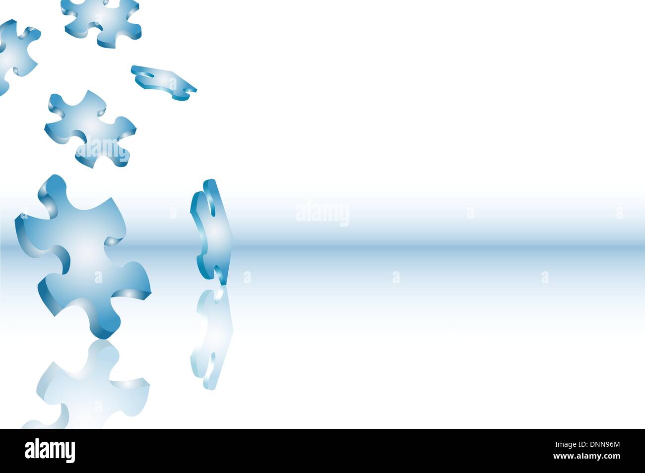 Falling puzzle pieces hi-res stock photography and images - Alamy