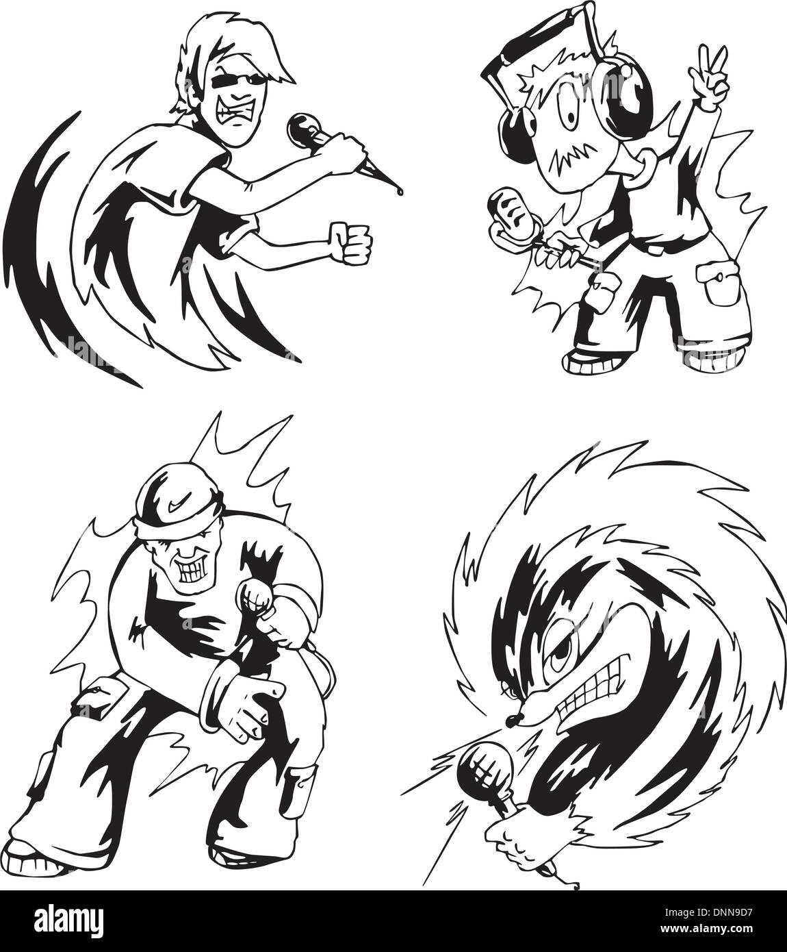 Graffiti Music Characters