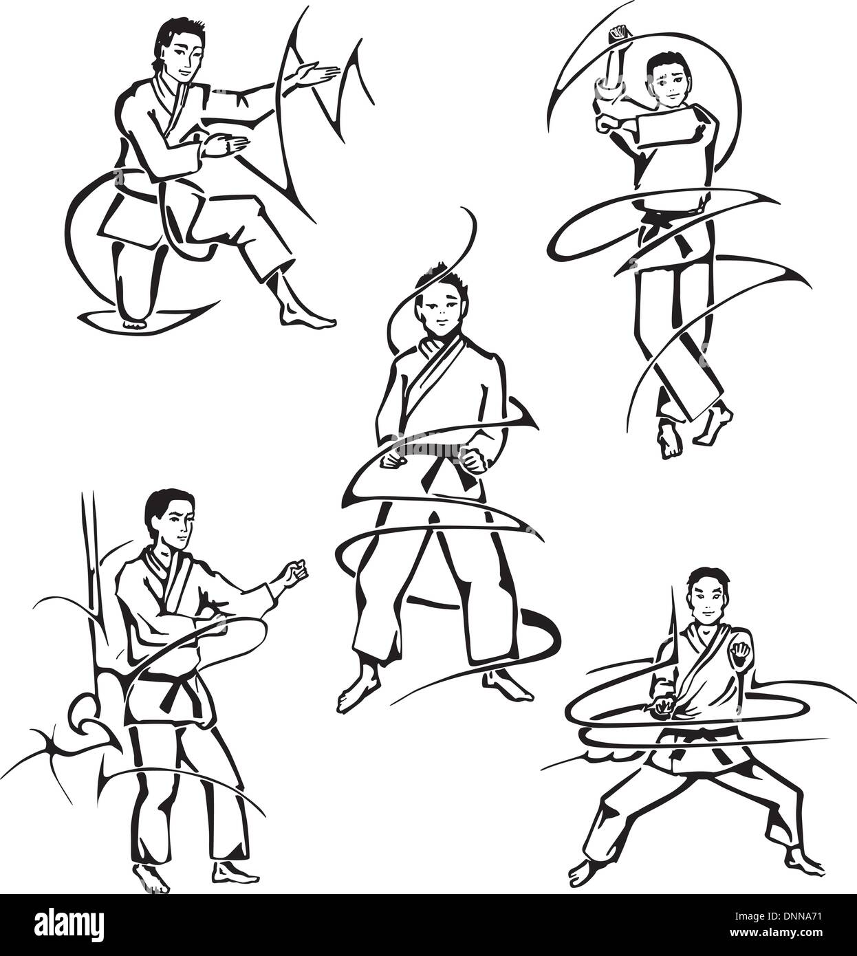 Karate lessons hi-res stock photography and images - Alamy