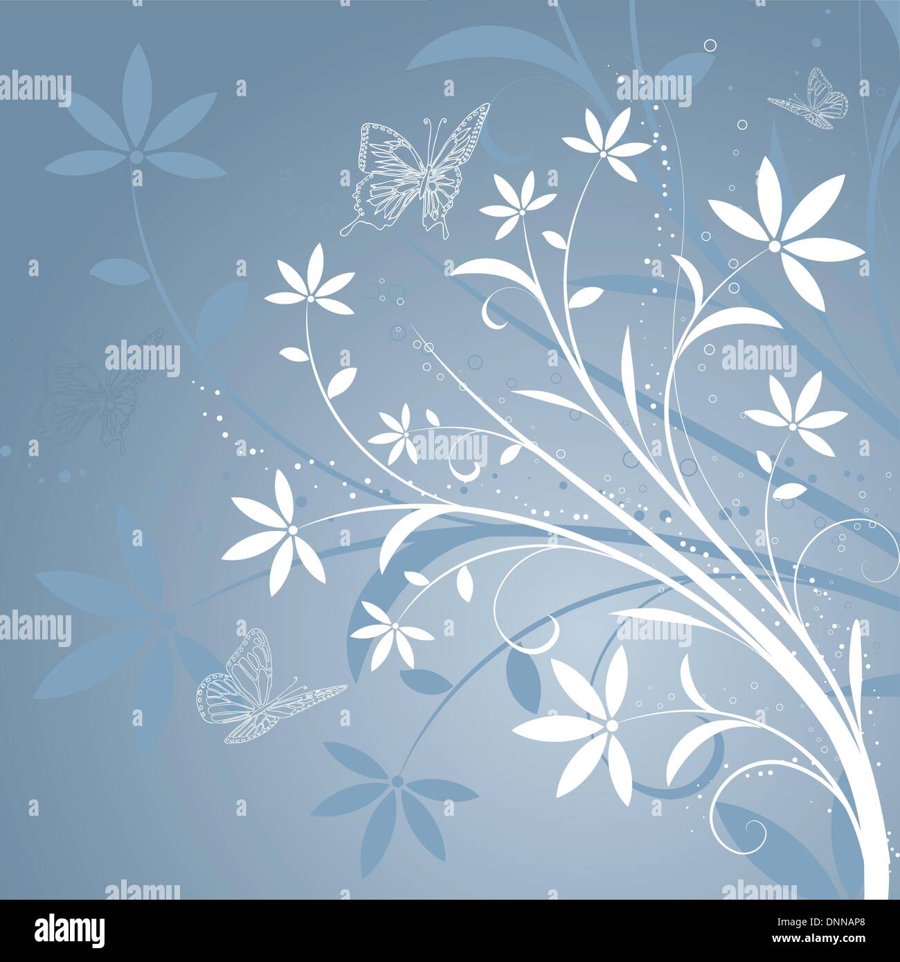 Abstract floral background Stock Vector Image & Art - Alamy