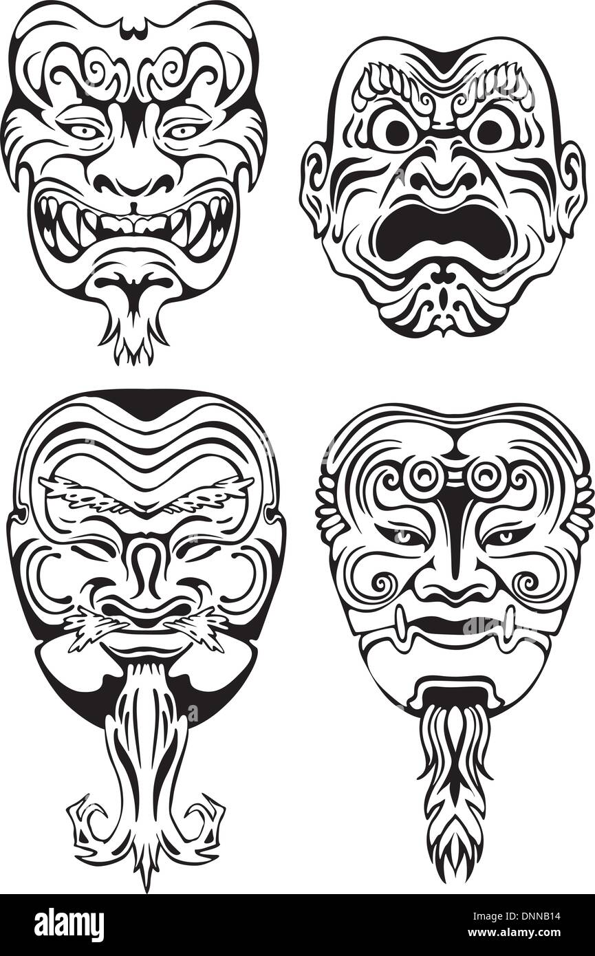 Drama repertoire Stock Vector Images - Alamy