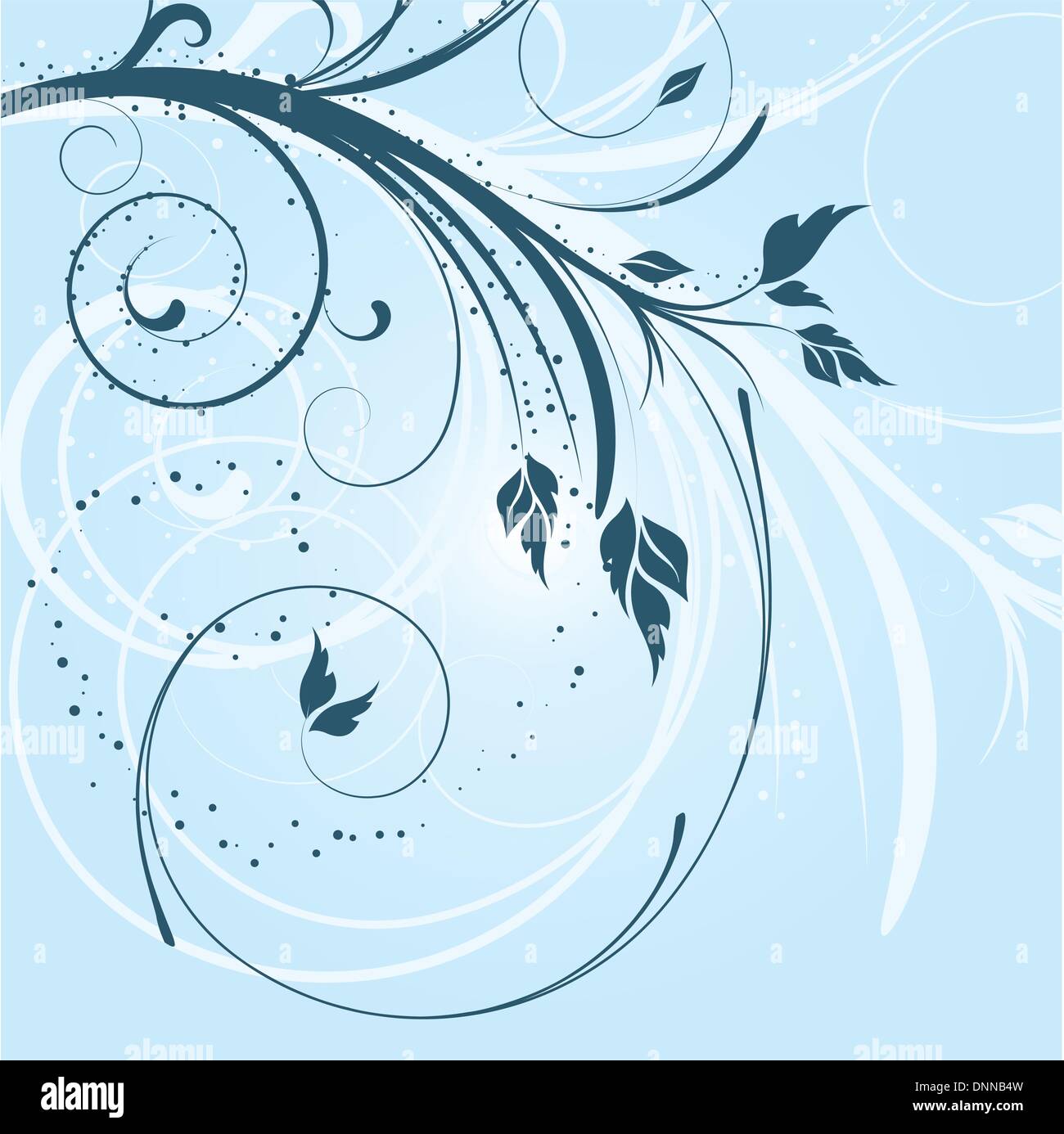 Decorative floral design Stock Vector Image & Art - Alamy