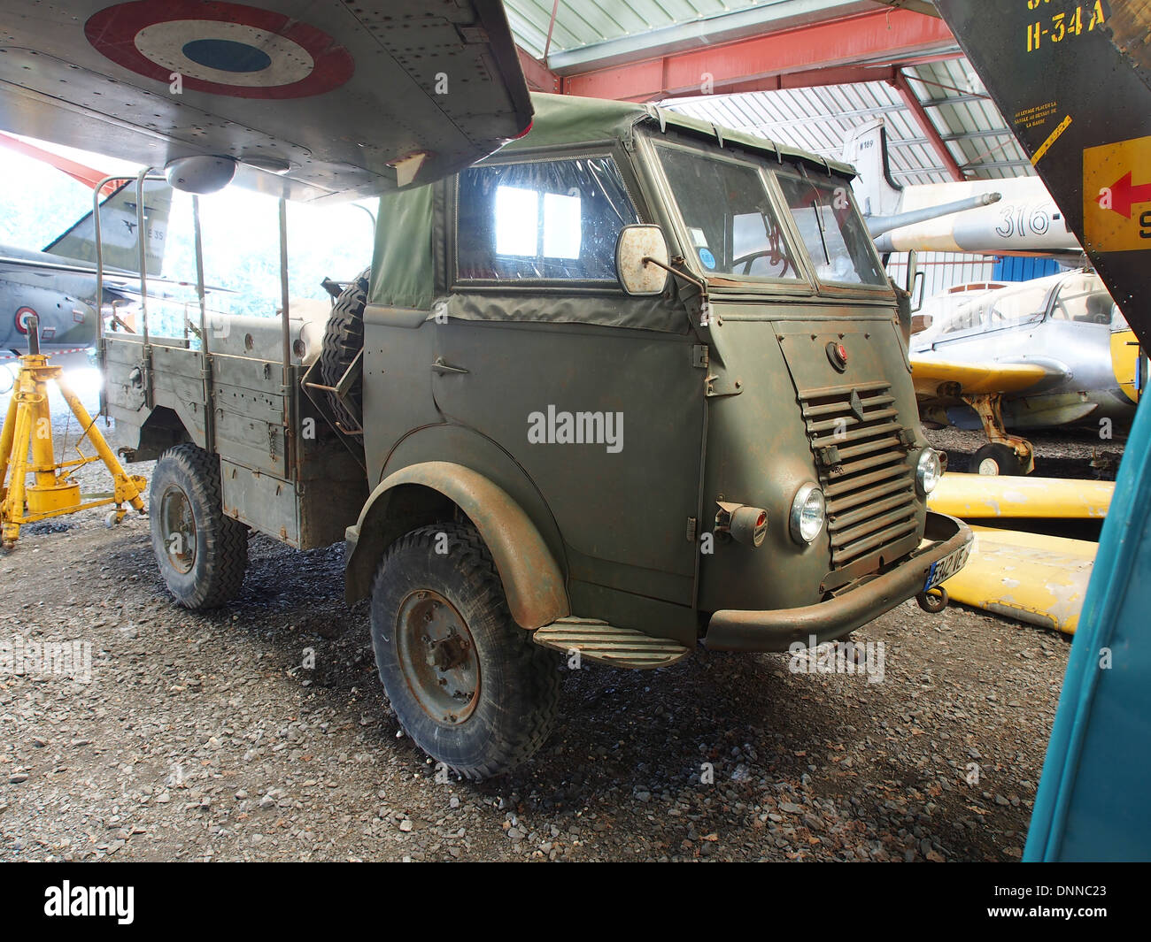 The Renault Galion, an iconic military vehicle, is displayed at the ...
