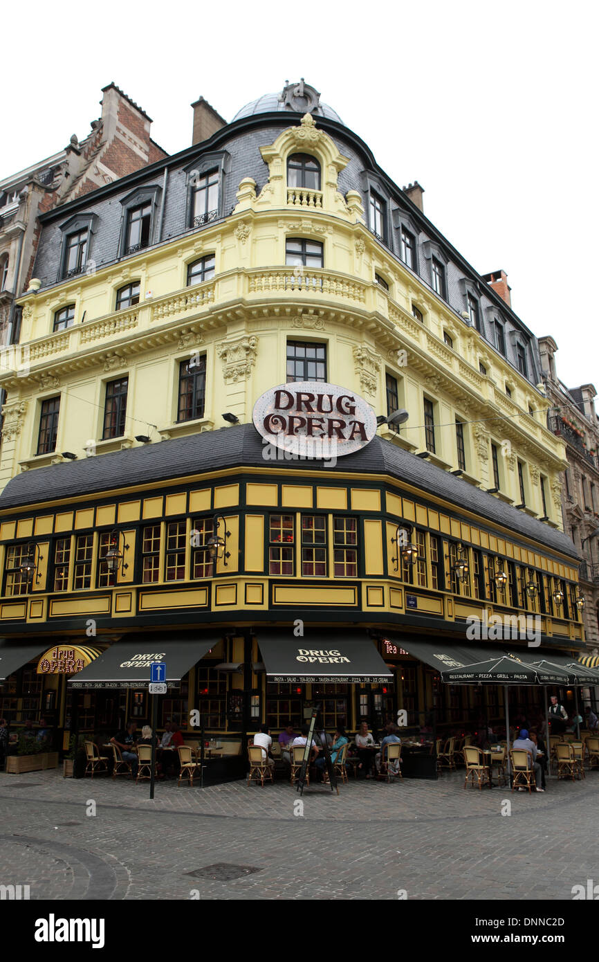 The Drug Opera in Brussels, Belgium Stock Photo - Alamy