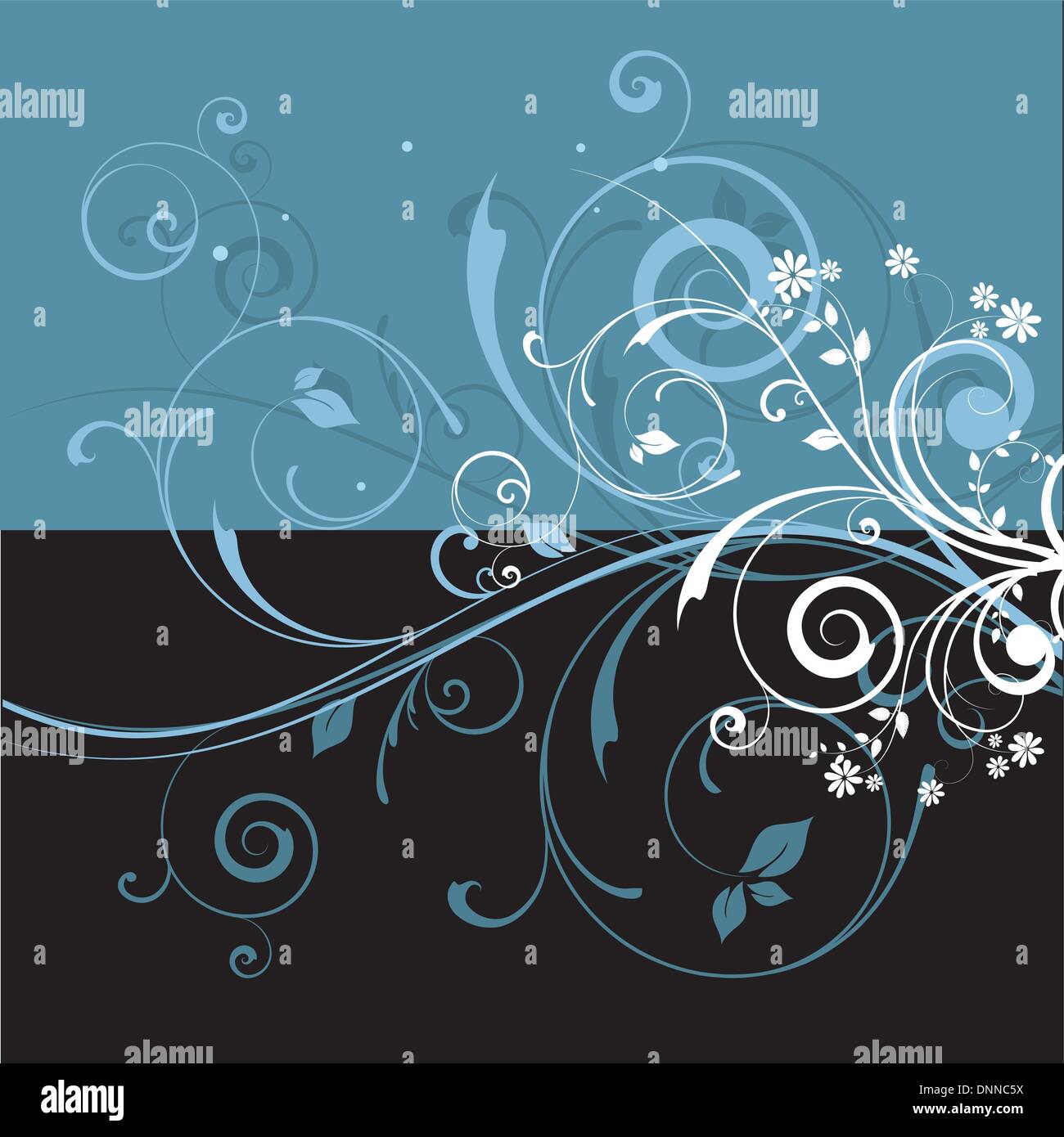 Abstract floral design Stock Vector Image & Art - Alamy