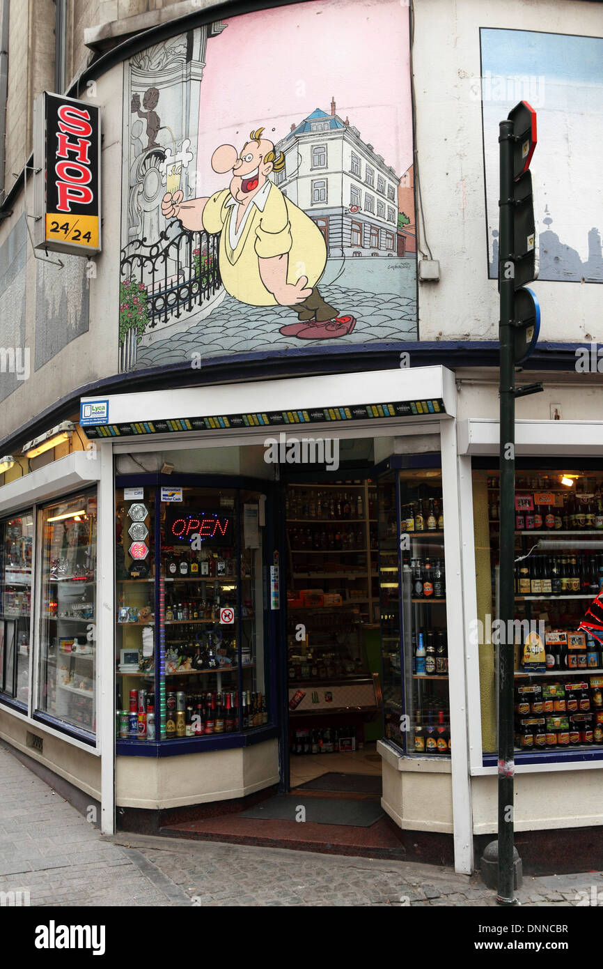 Beer shop in belgium hi-res stock photography and images - Alamy