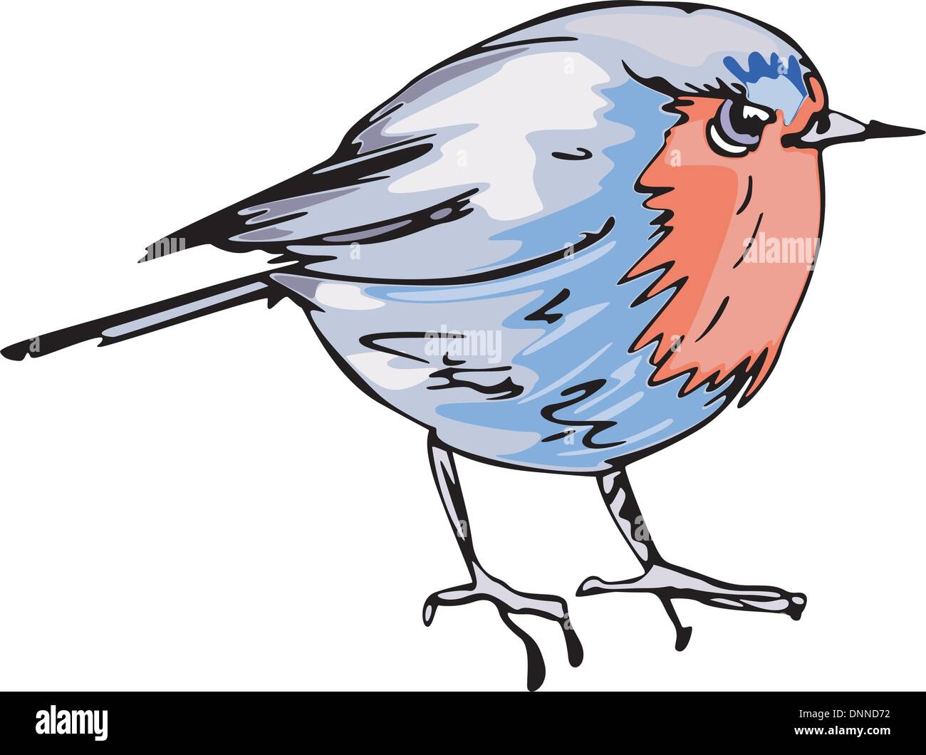 Birdie. Color vector illustration Stock Vector Image & Art - Alamy