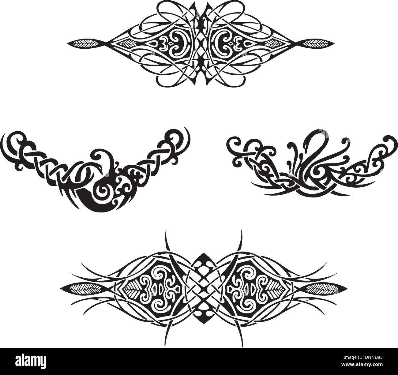Decorative vignettes. Vector set Stock Vector Image & Art - Alamy