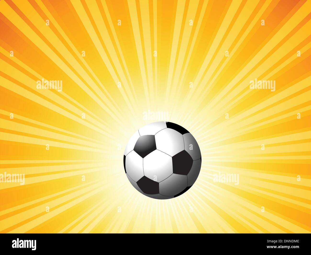 Football on a bright star burst background Stock Vector Image & Art - Alamy