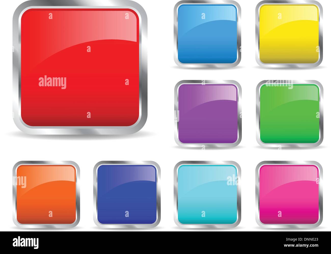 Metallic colour Stock Vector Images - Alamy