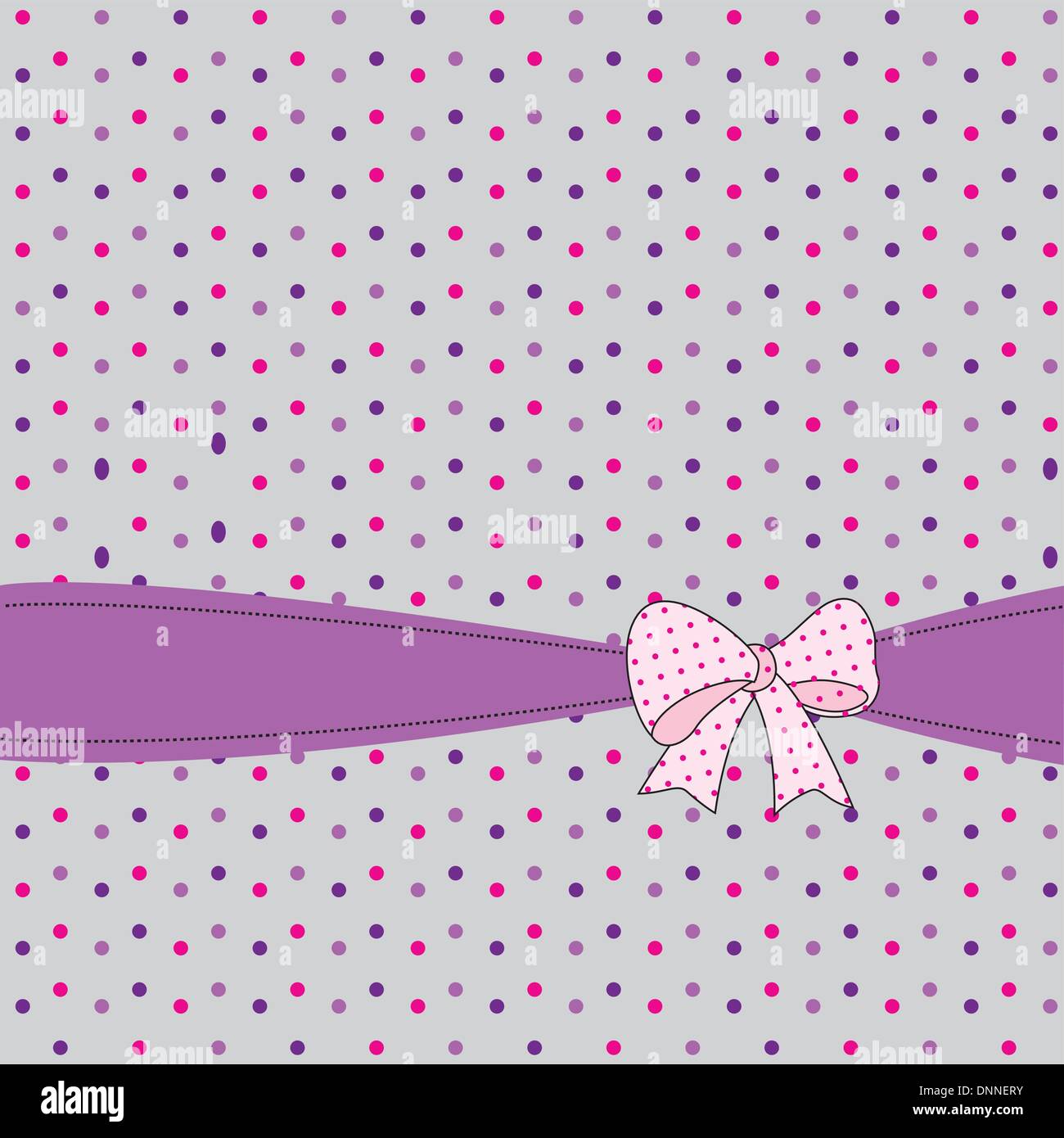 Abstract kids background with ribbon Stock Vector Image & Art - Alamy