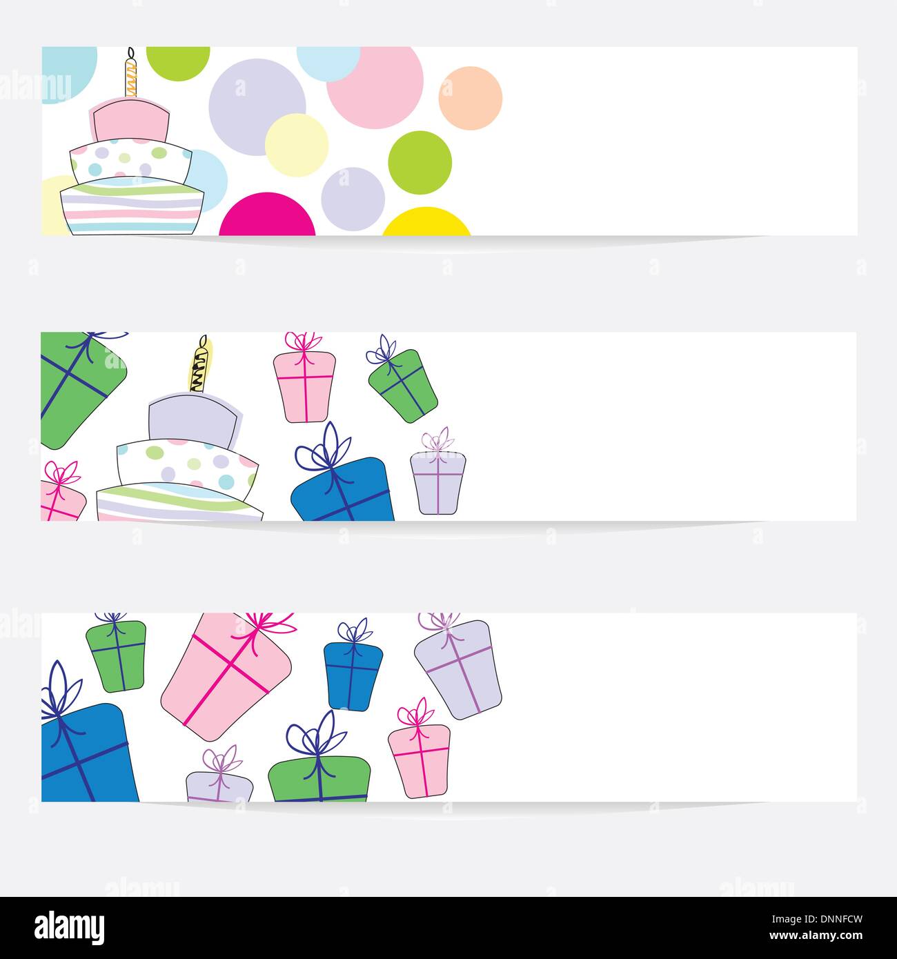 Cartoon banners on special day Stock Vector Image & Art - Alamy