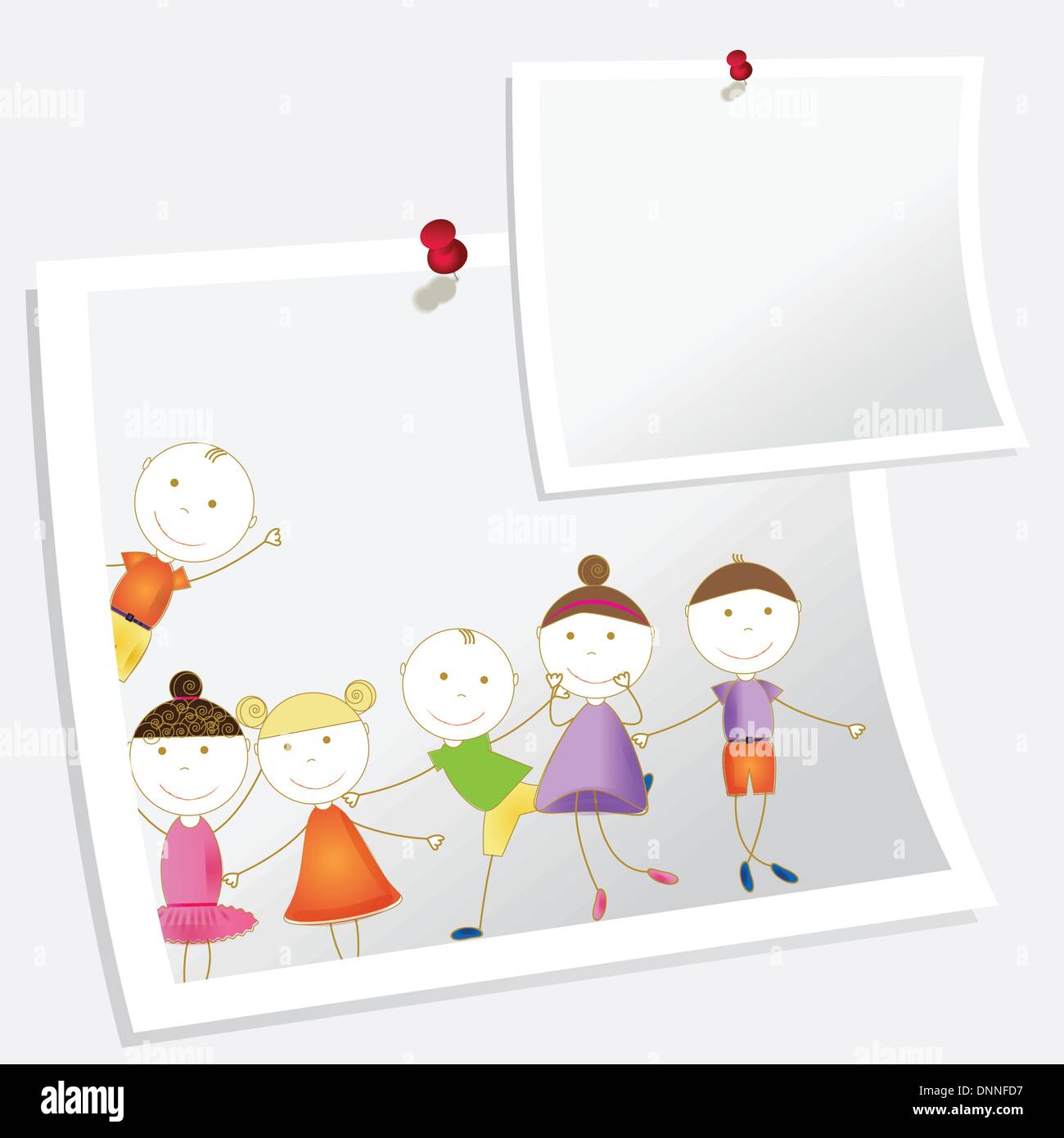 Photo of kids Stock Vector Images - Alamy