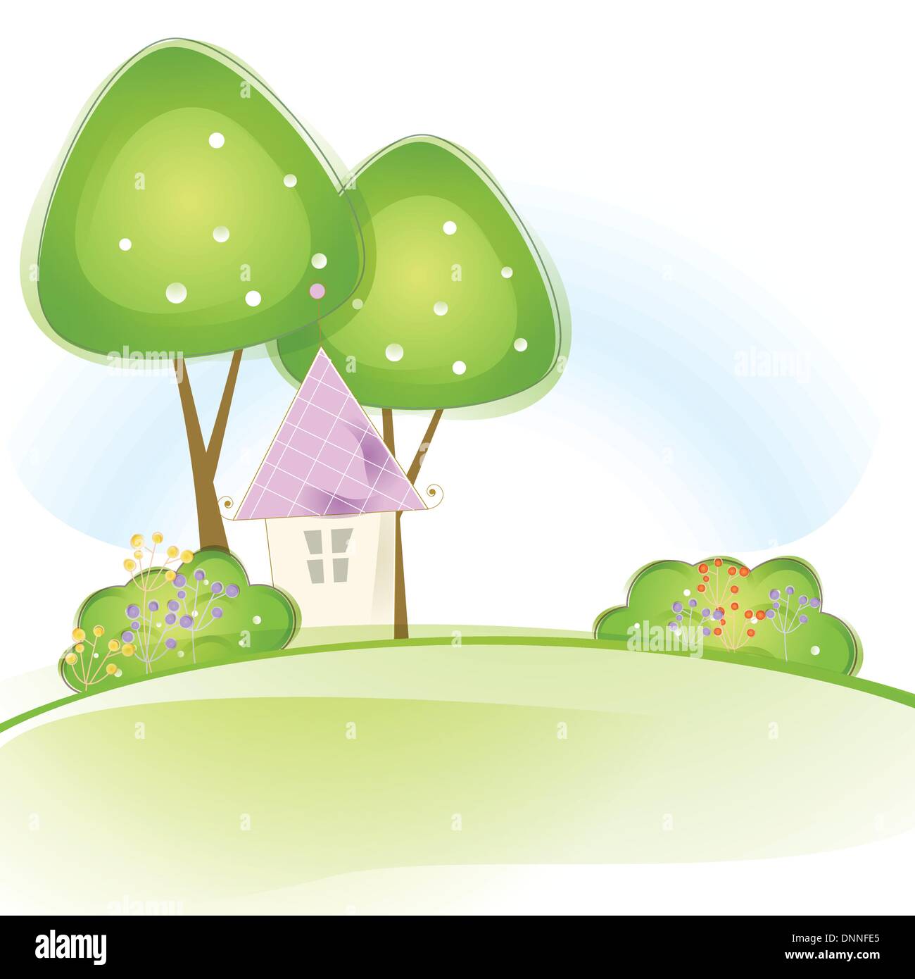 Background view trees in Stock Vector Images - Alamy