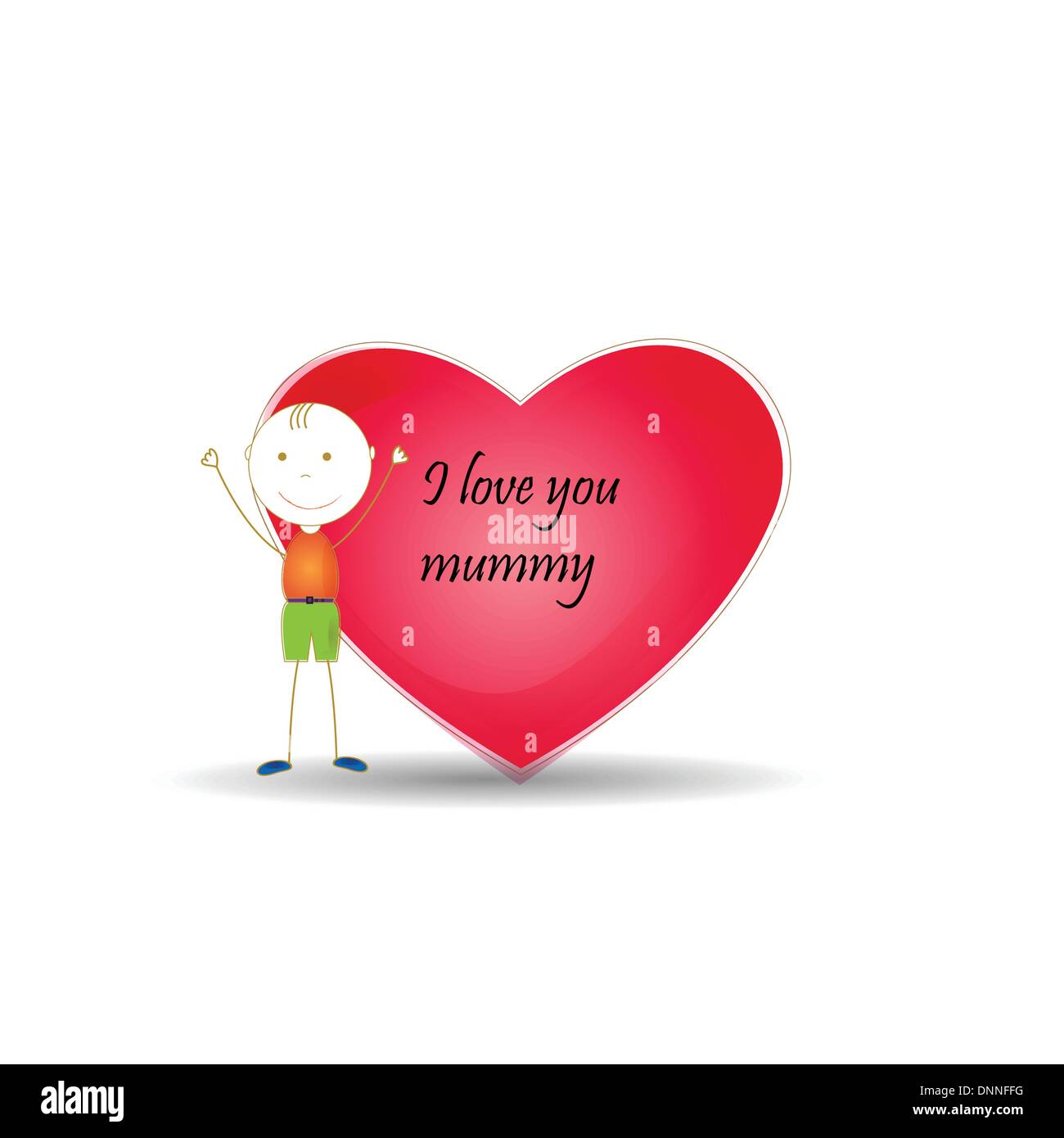 Children sing painting Stock Vector Images - Alamy