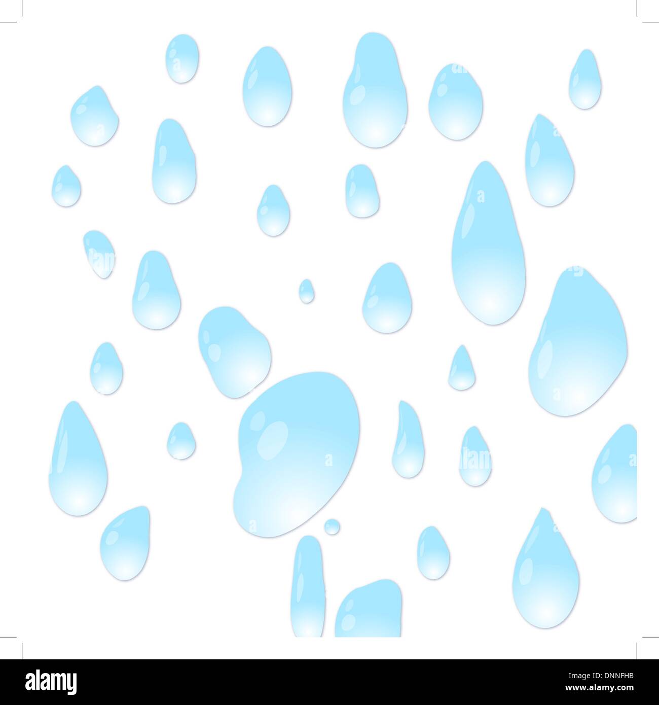 Vector water drops background for design use Stock Vector Image & Art ...