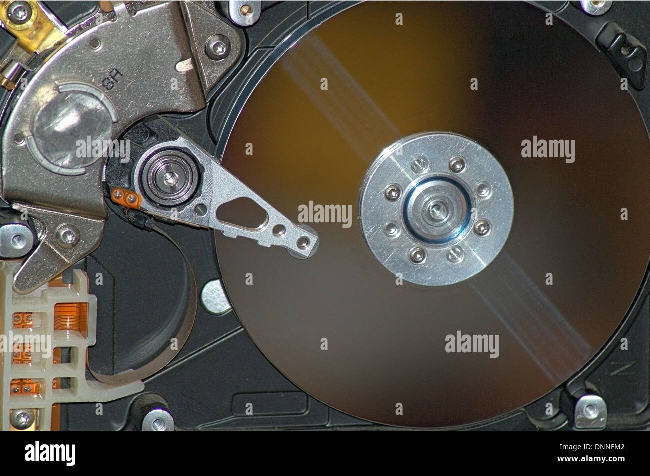 Hard drive background Stock Photo - Alamy