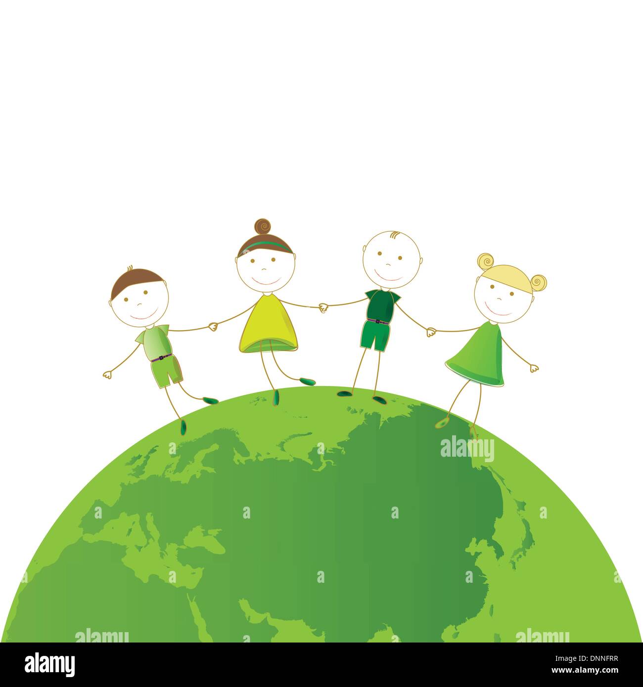 Were going green Stock Vector Images - Alamy