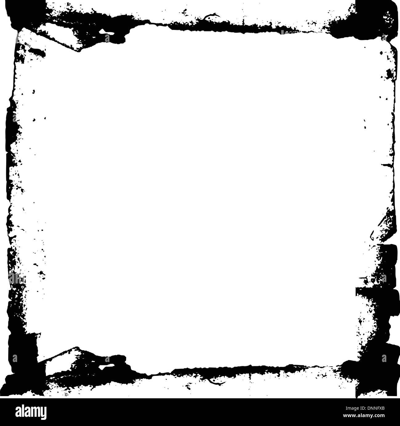 Grunge style border Stock Vector Image & Art - Alamy