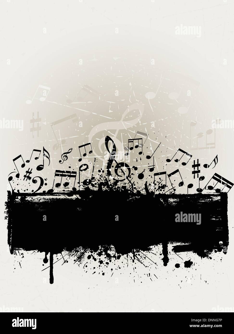 Grunge music background Stock Vector Image & Art - Alamy