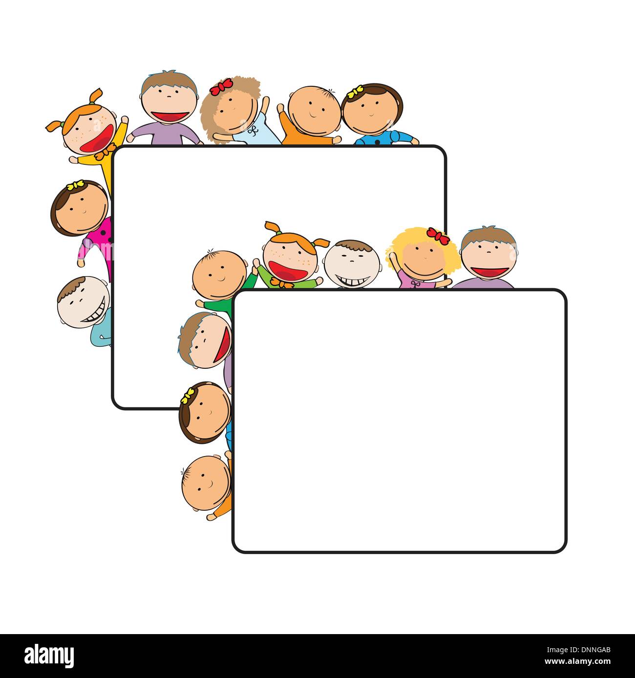 Banner with legs Cut Out Stock Images & Pictures - Alamy