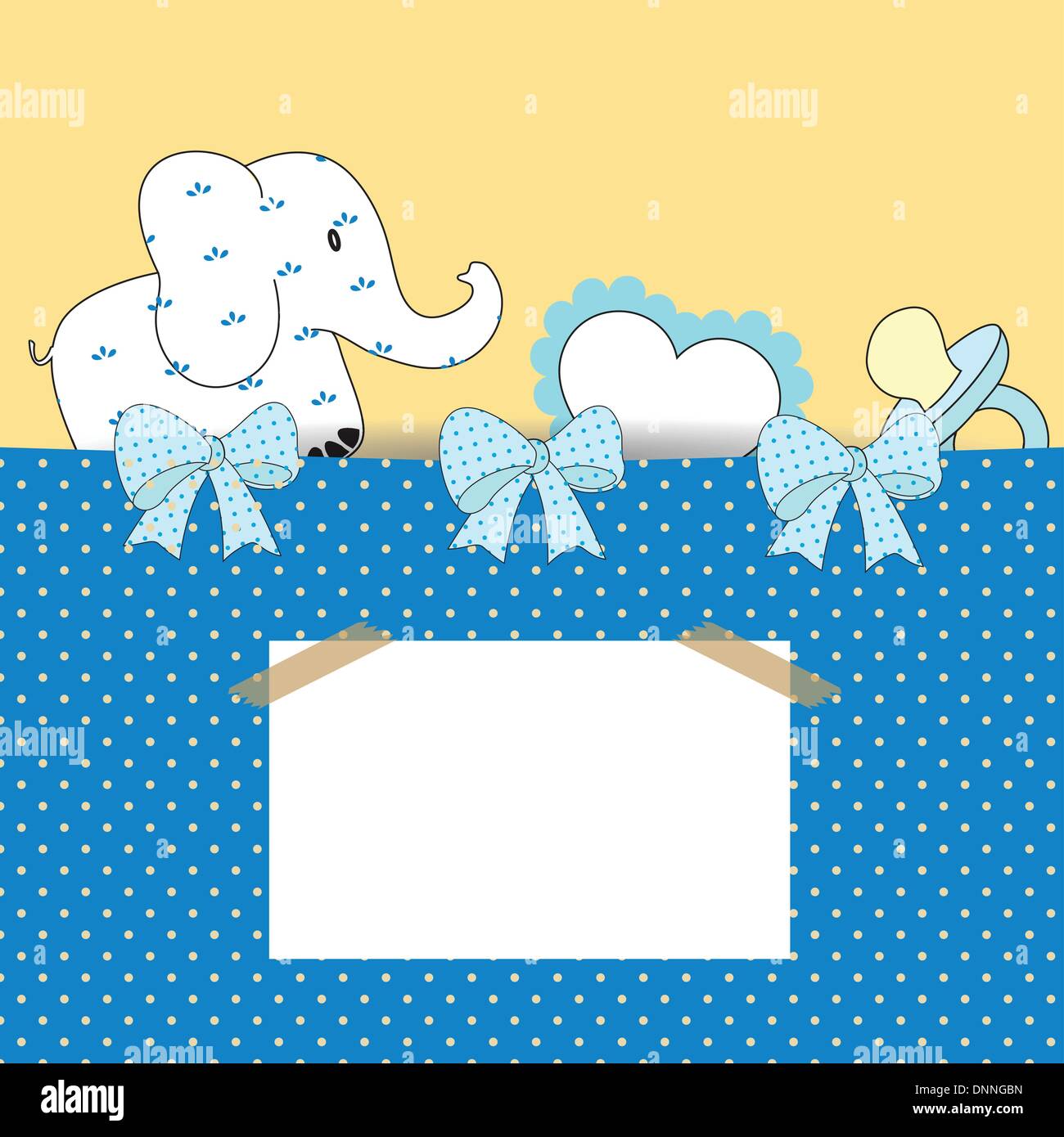 Cute baby background or birthday or shower Stock Vector Image & Art - Alamy