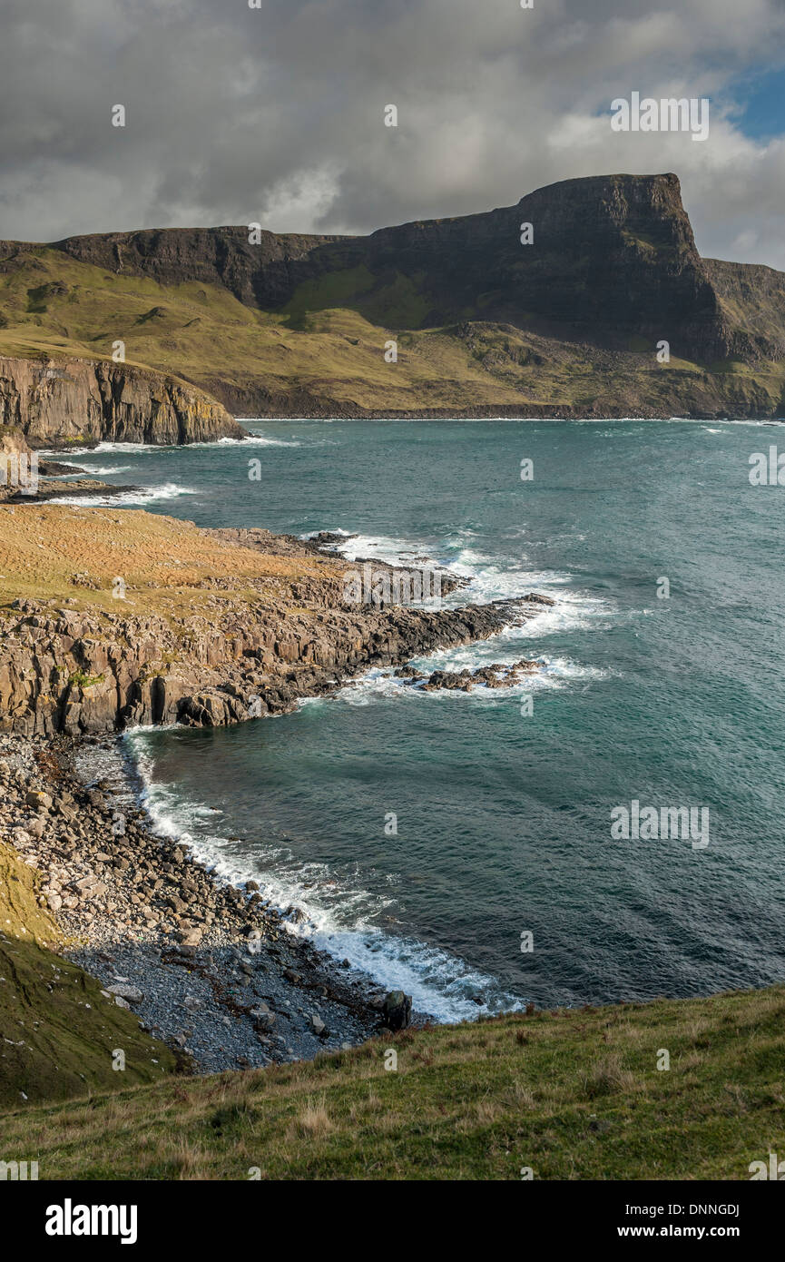 Moonen Bay at Neist Point in Duirnish, the most westerly point on the ...