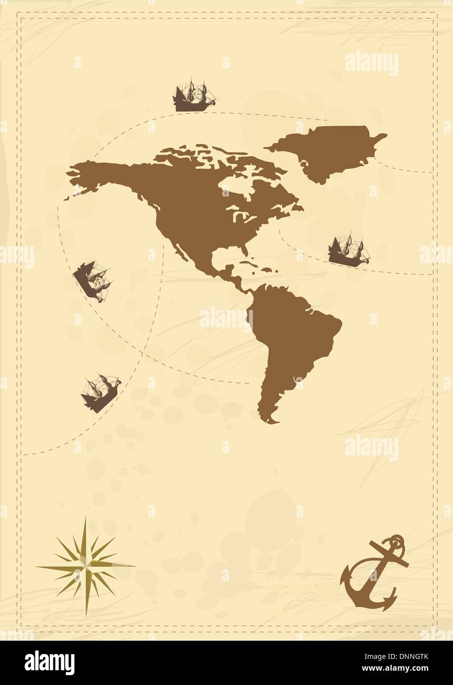 Treasure map hi-res stock photography and images - Alamy