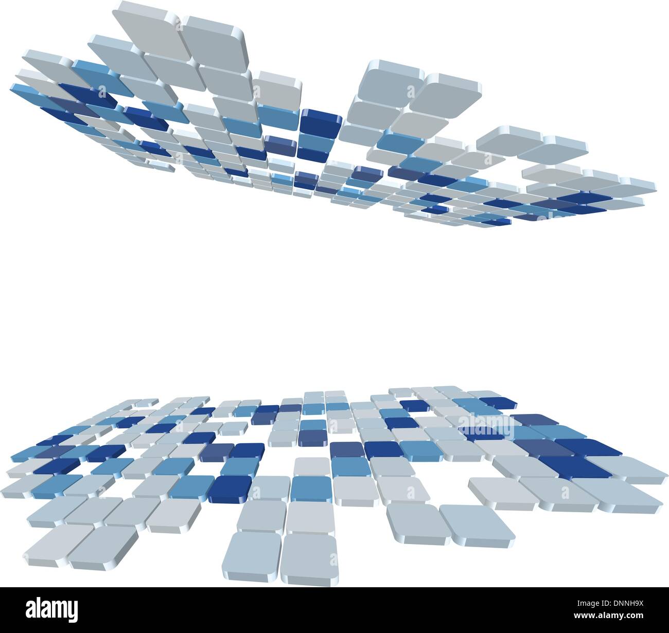 Abstract 3d checked business background. Vector illustration Stock ...