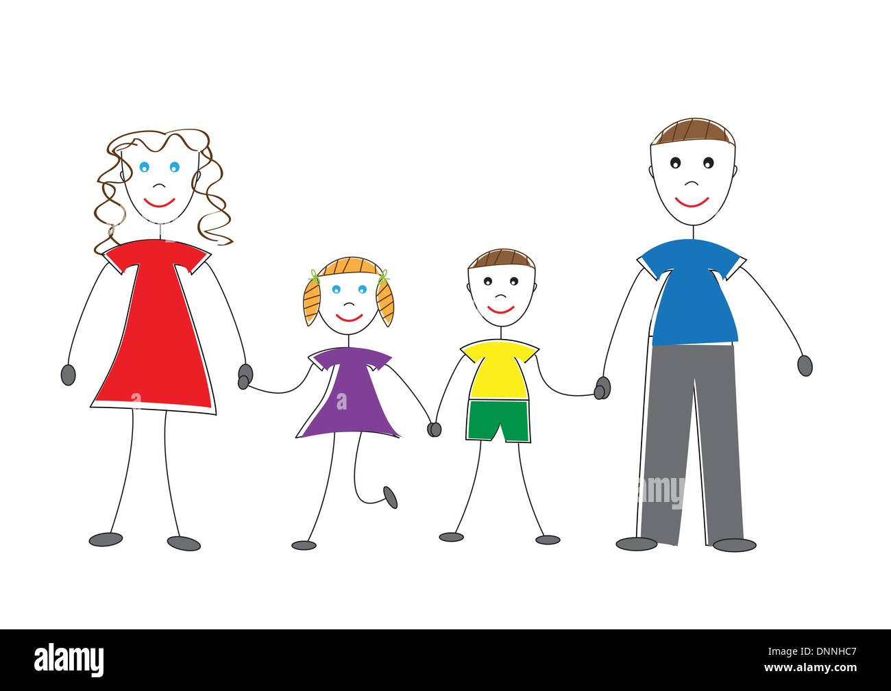 It is I and my family Stock Vector Image & Art - Alamy