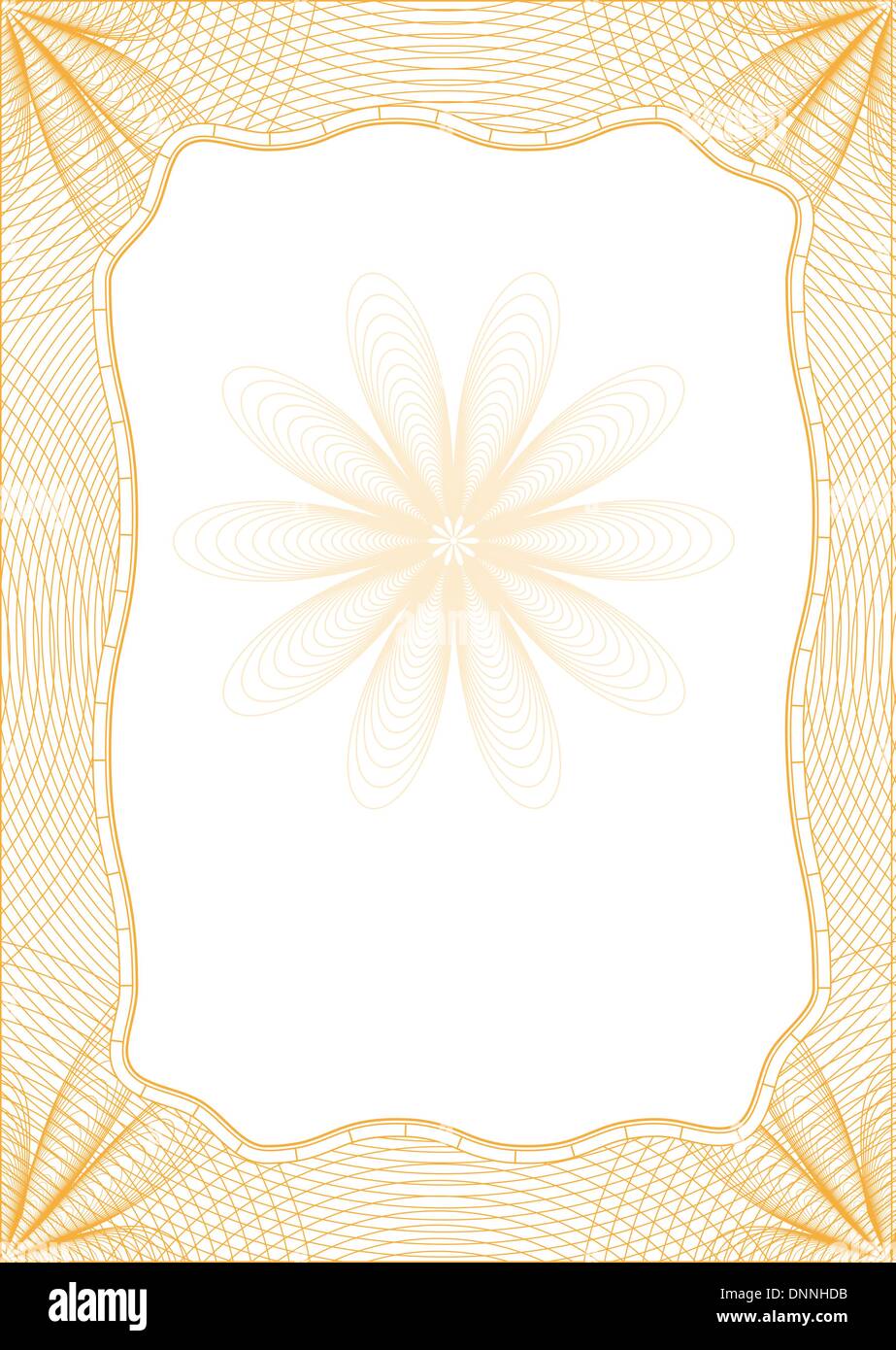 Cute, simple frame you can use as diploma frame Stock Vector Image ...