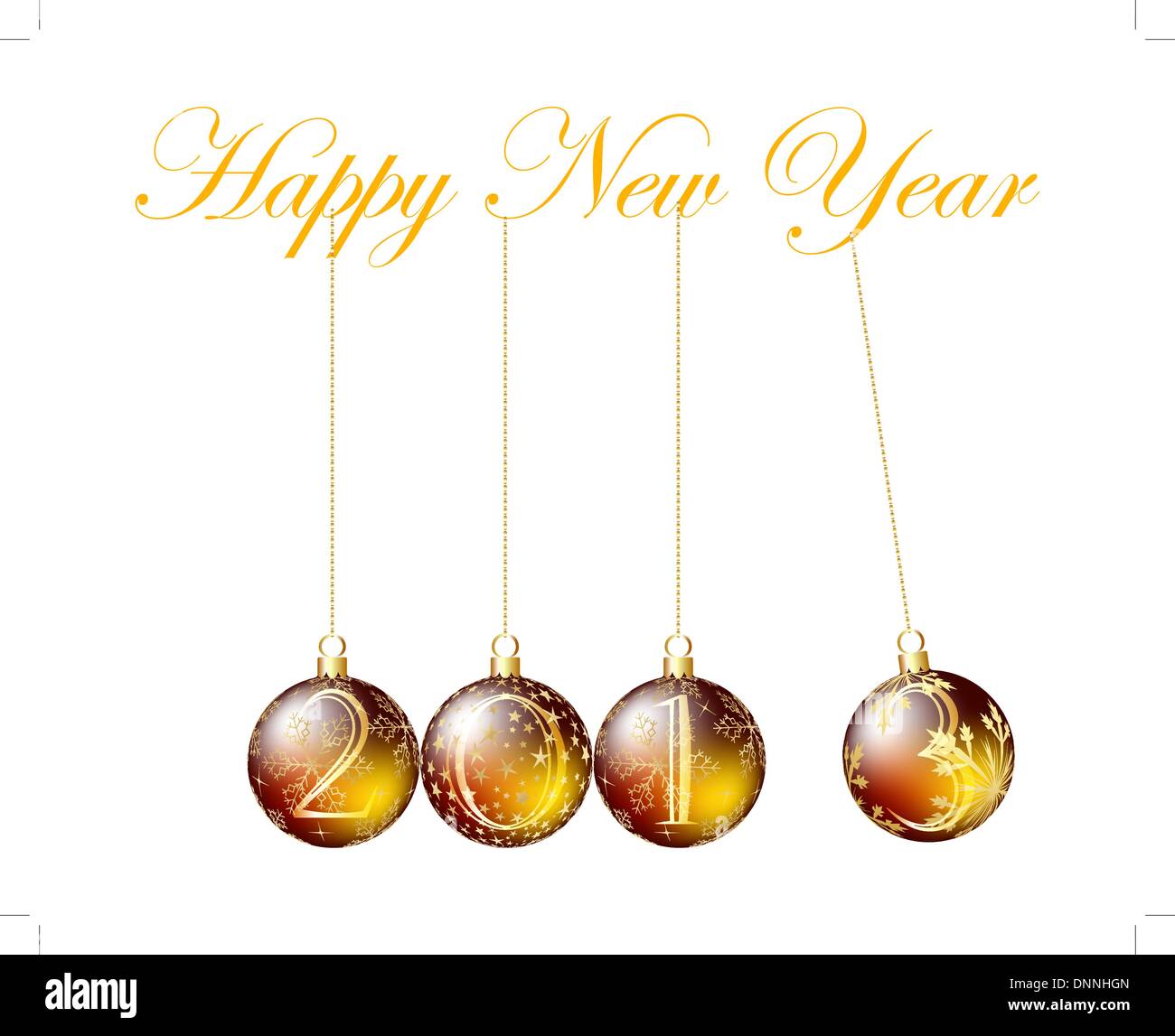 New Year background. EPS 10 Vector illustration with transparency and ...