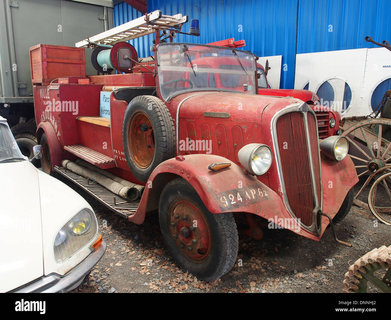 The Delahaye Fire Engine '924 AP 62' is a historic firefighting vehicle ...