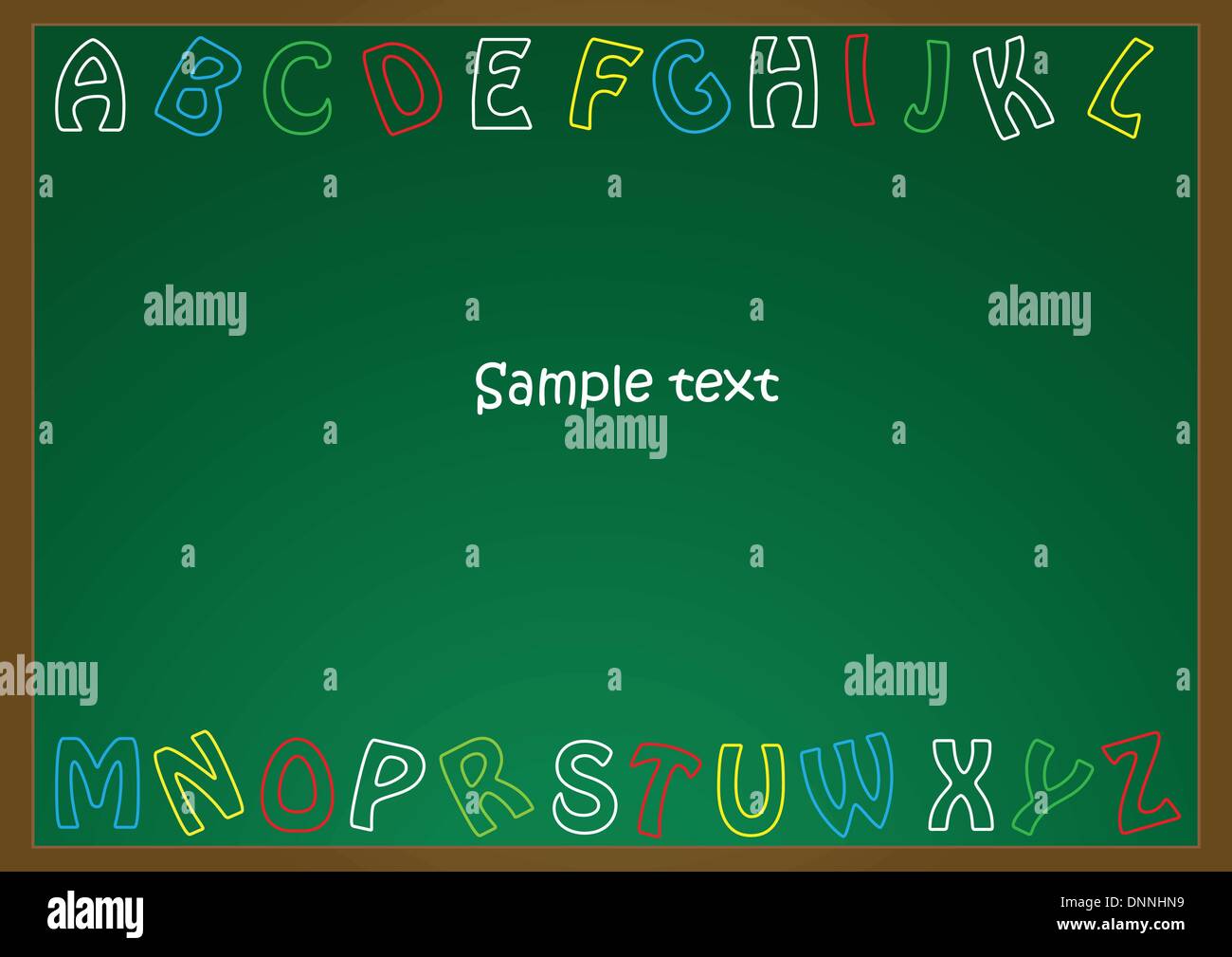 Chalk drawing Stock Vector Images - Alamy