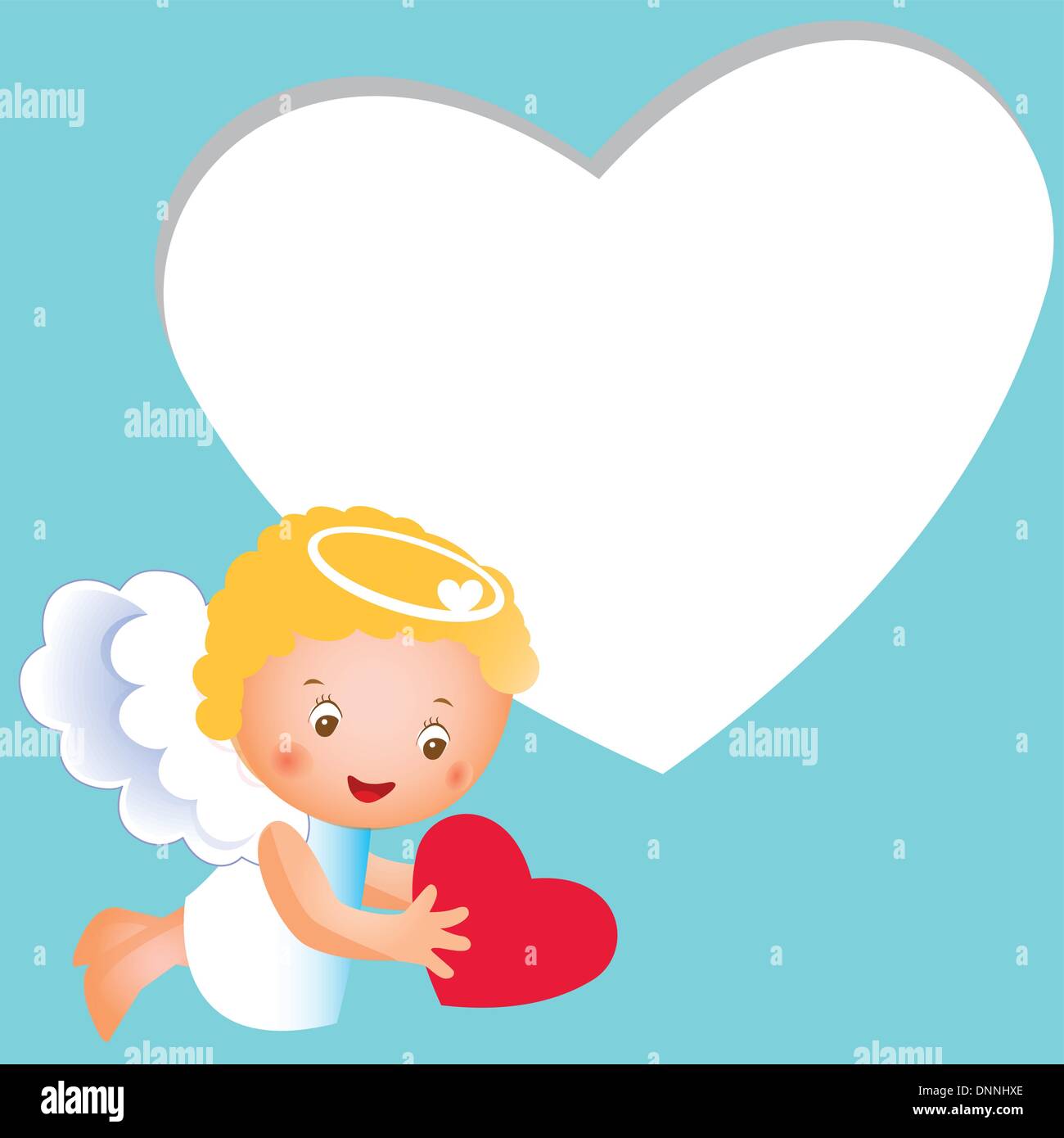 Angelic cherub Stock Vector Images - Alamy