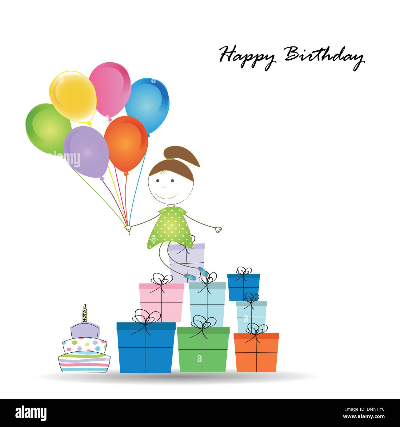 Small cake box Stock Vector Images - Alamy