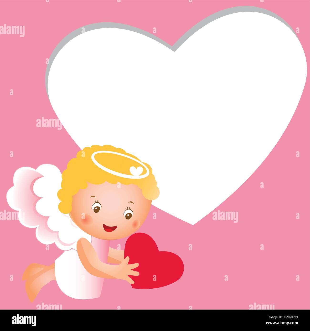 Angelic cherub Stock Vector Images - Alamy