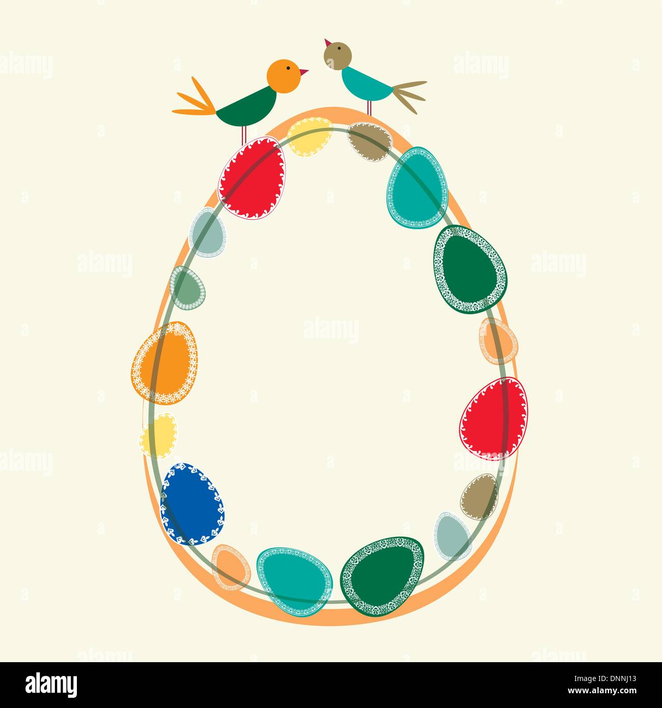 Happy easter card Stock Vector Image & Art - Alamy